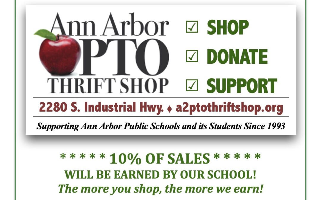 2023-2024 Mitchell SYS Flyer | Ann Arbor PTO Thrift Shop