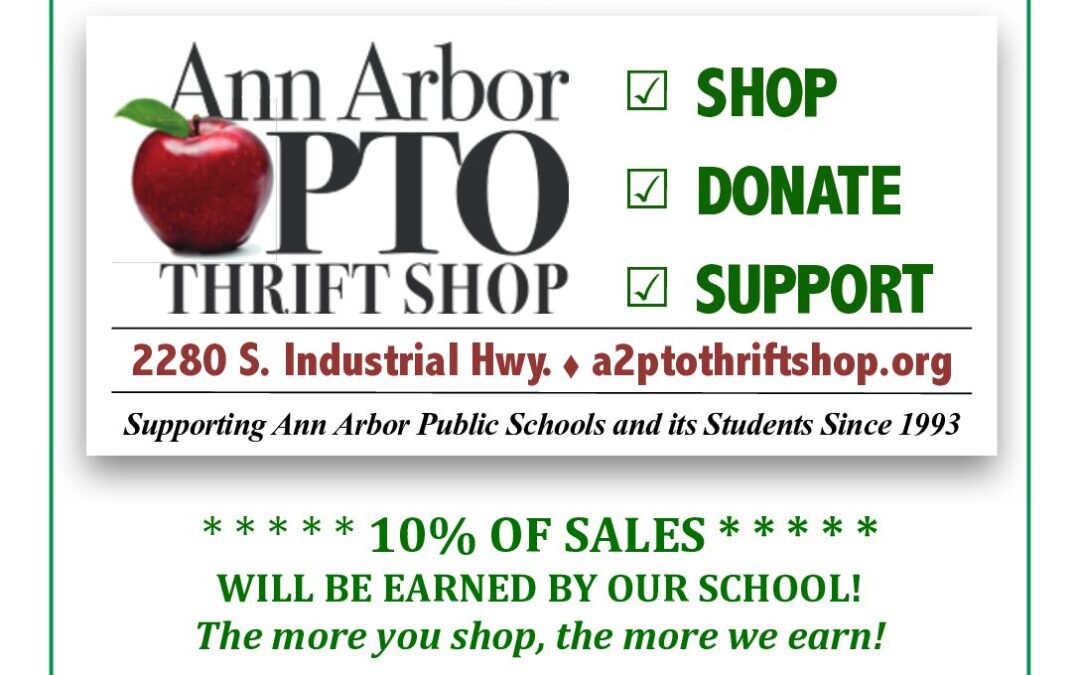 2024-2025 Westerman SYS Flyer | Ann Arbor PTO Thrift Shop
